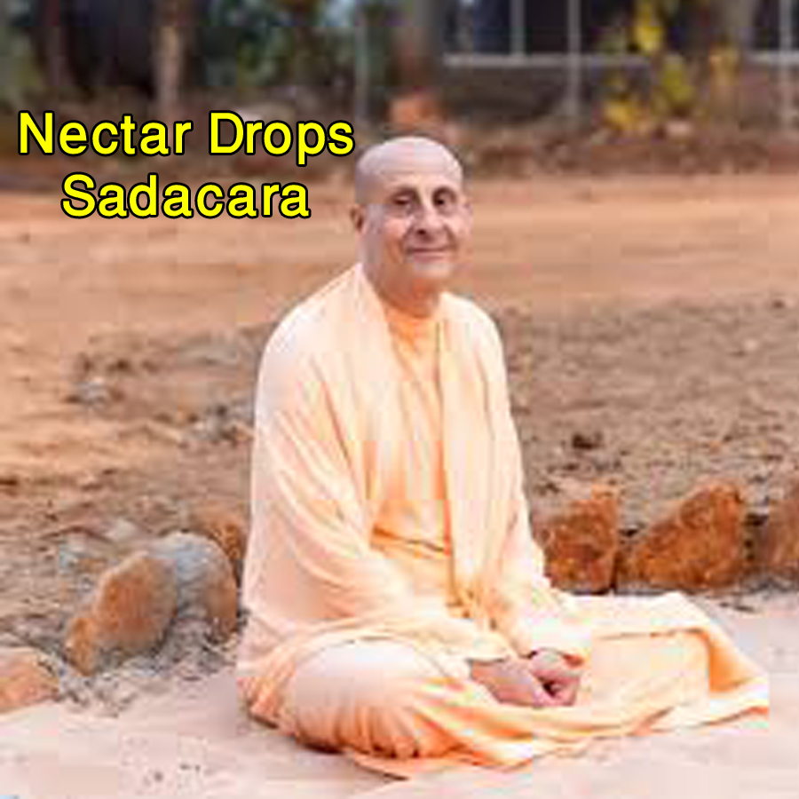 Nectar Drops-Sadacara | SND Devotional